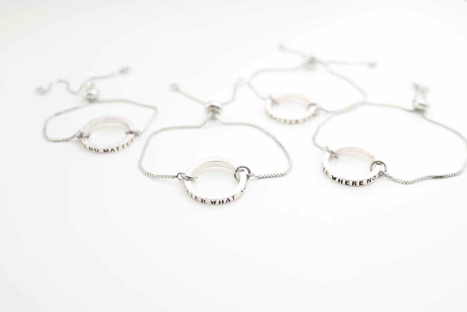 4 Best Friend Gifts Multicolor Friendship Chain Set of 4 - Etsy