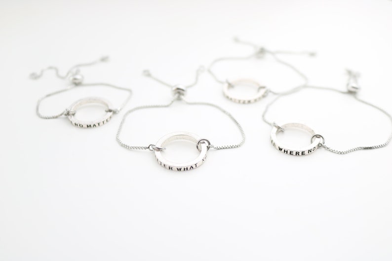 4 Best Friend Gifts Multicolor Friendship Chain Set of 4 - Etsy