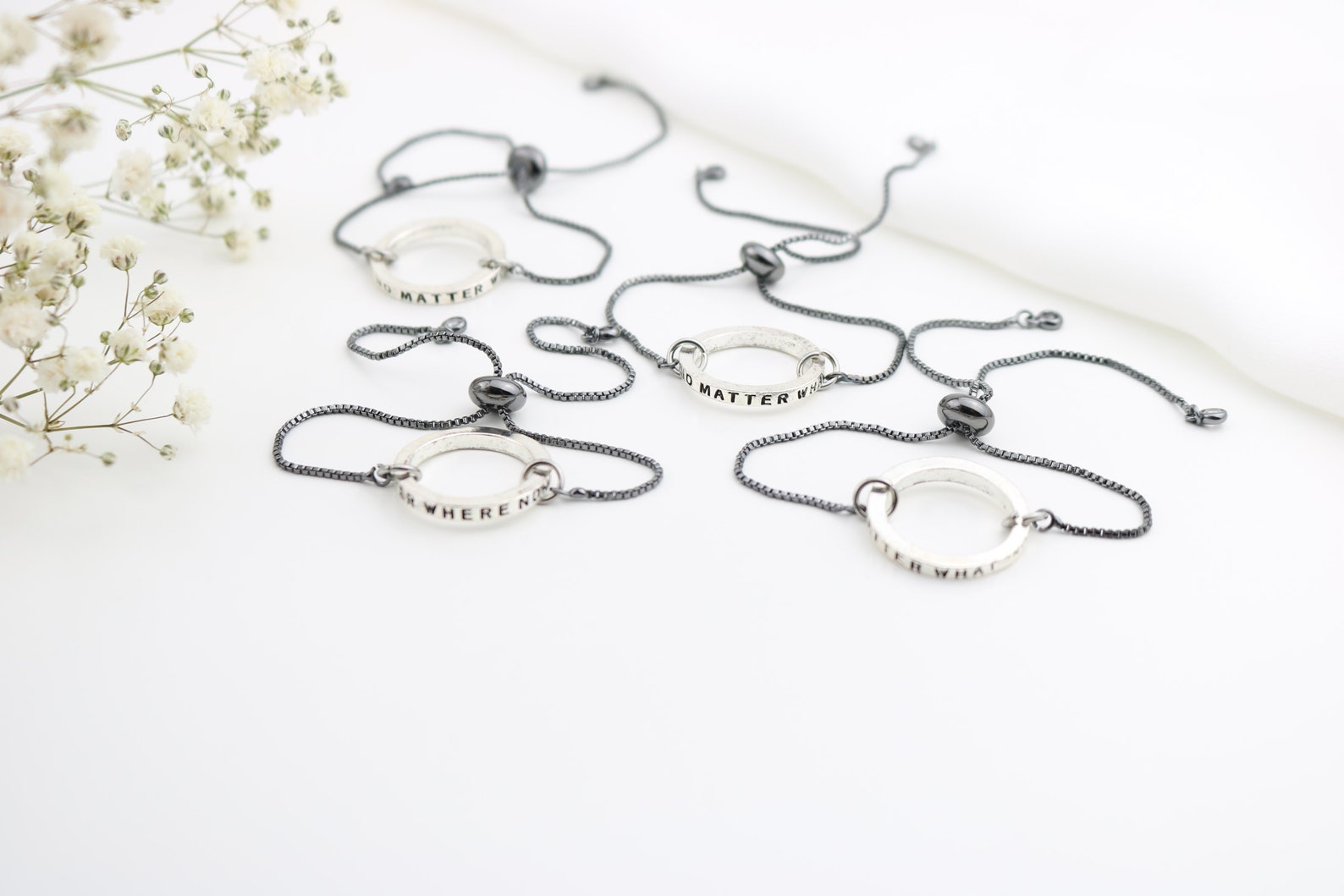 4 Best Friend Gifts Multicolor Friendship Chain Set of 4 - Etsy