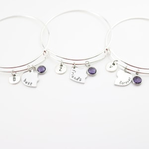 3 Friends Bracelets, BFF Gifts for 3, Matching Gifts, Friendship ...