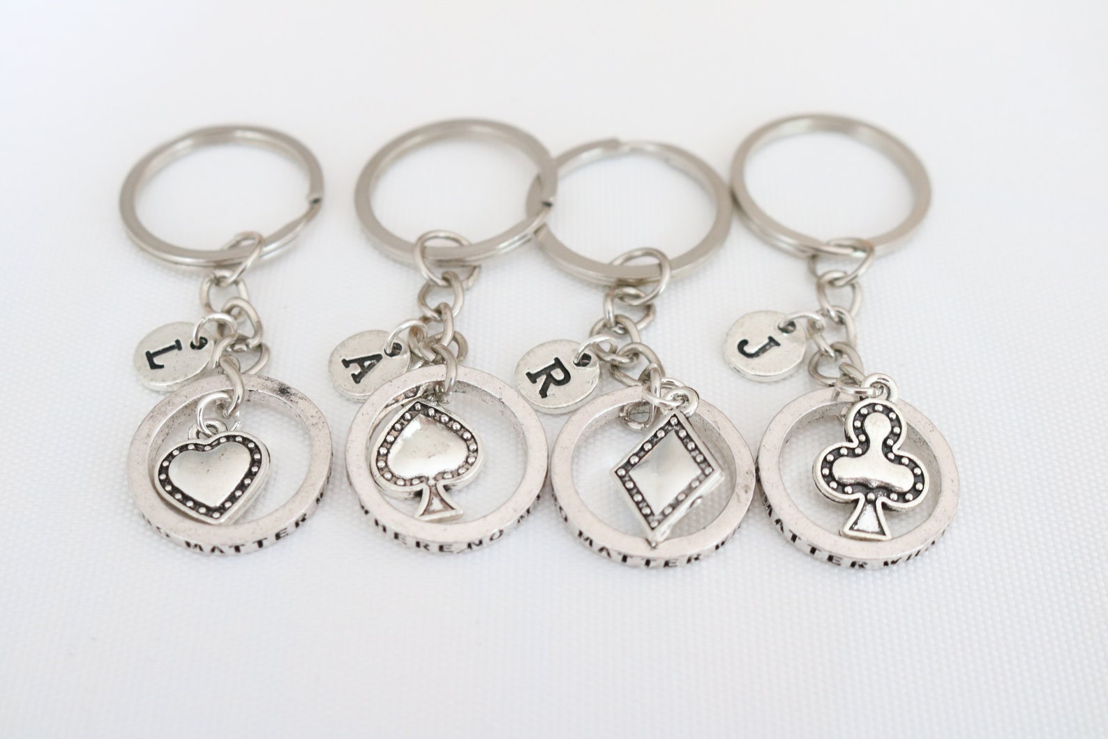 4 Best Friend Gift Playing Cards Matching Set for 4 Four - Etsy