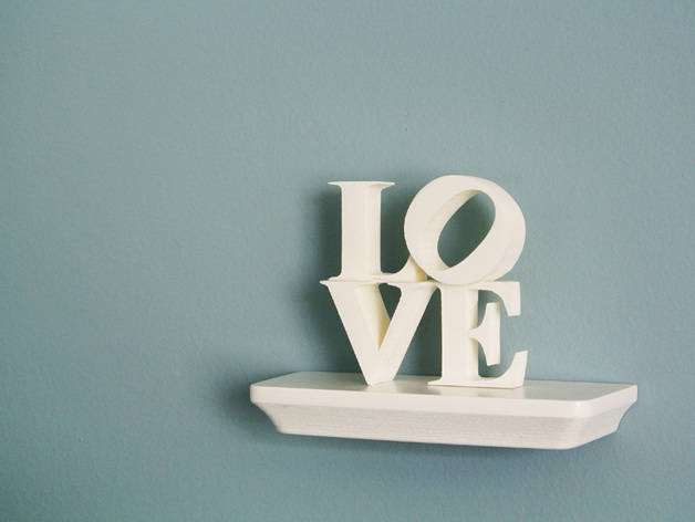 Shelf, Home Decor, 3d Printed, Floating Shelf, Storage, Shelving ...