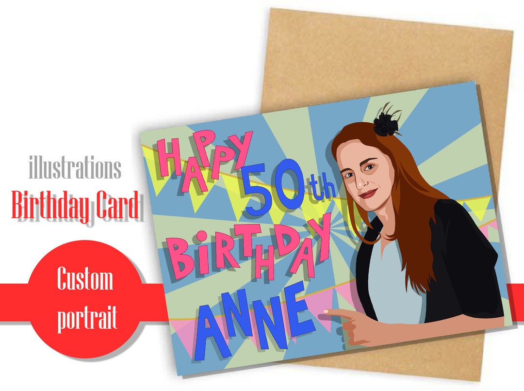 Custom Birthday Card | Greeting Cards |personalized Birthday Cards ...