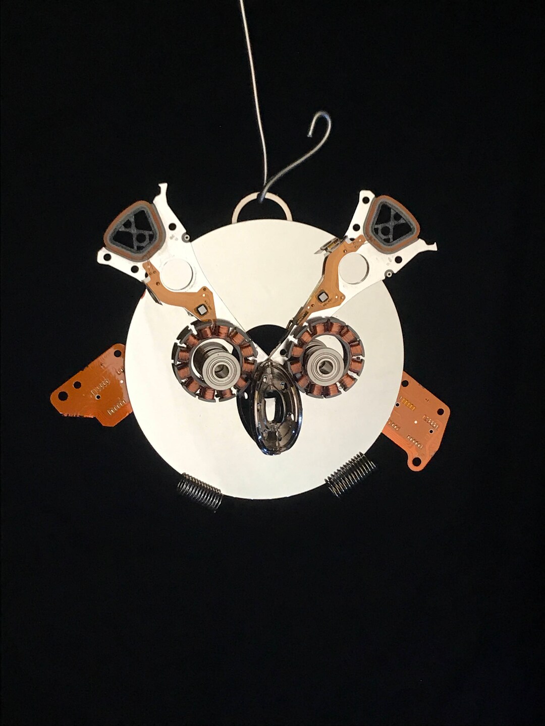 Cyberpunk Upcycled Owl OOAK, Timmy - Etsy