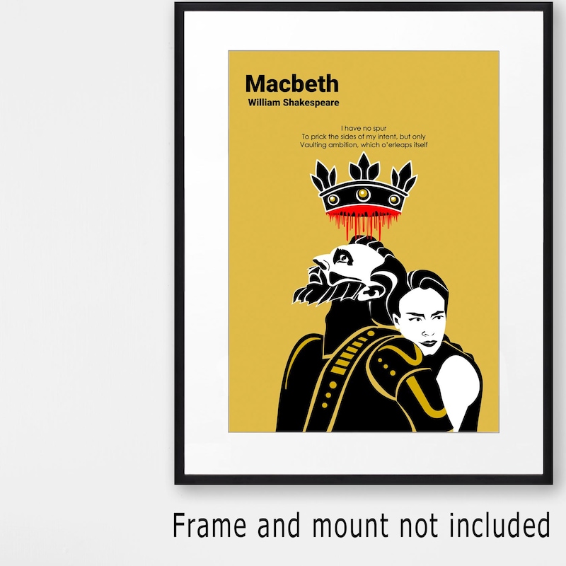 Macbeth Poster - Etsy UK