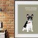 French Bulldog Print Custom Frenchie Dog Gift - Etsy