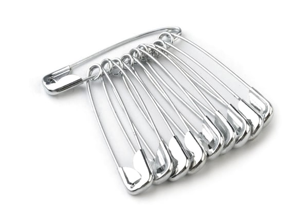 Batch of 10 nanny pins of different lengths | Etsy