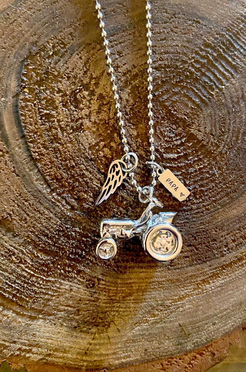 Tractor Urn Necklace Farmers Urn for Papa Farming in Heaven Urn ...
