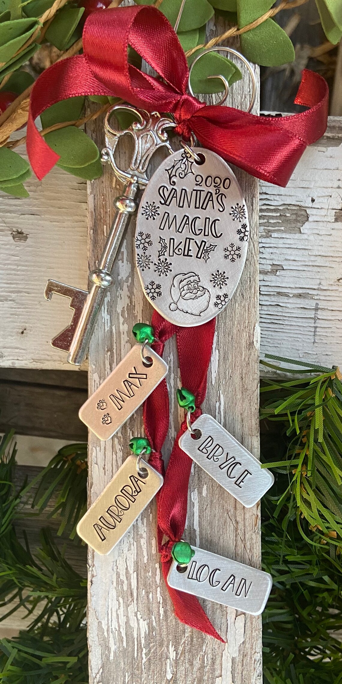 Santas Magic Key Ornament Personalized Magic Santa Key 2023 - Etsy