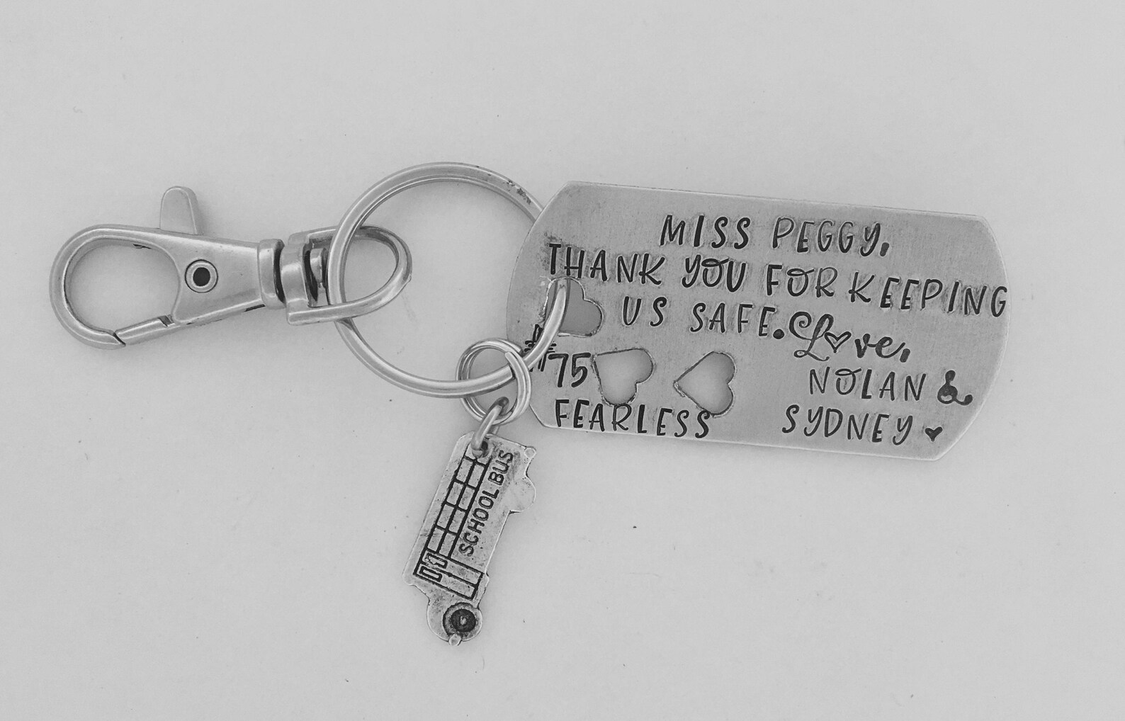 School Bus Driver Gift • Bus Driver Key Ring • School Bus Driver Key ...