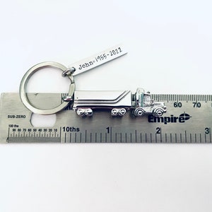 18 Wheeler Urn Truckers Urn Big Rig Urn Truck Cremation Key Chain ...