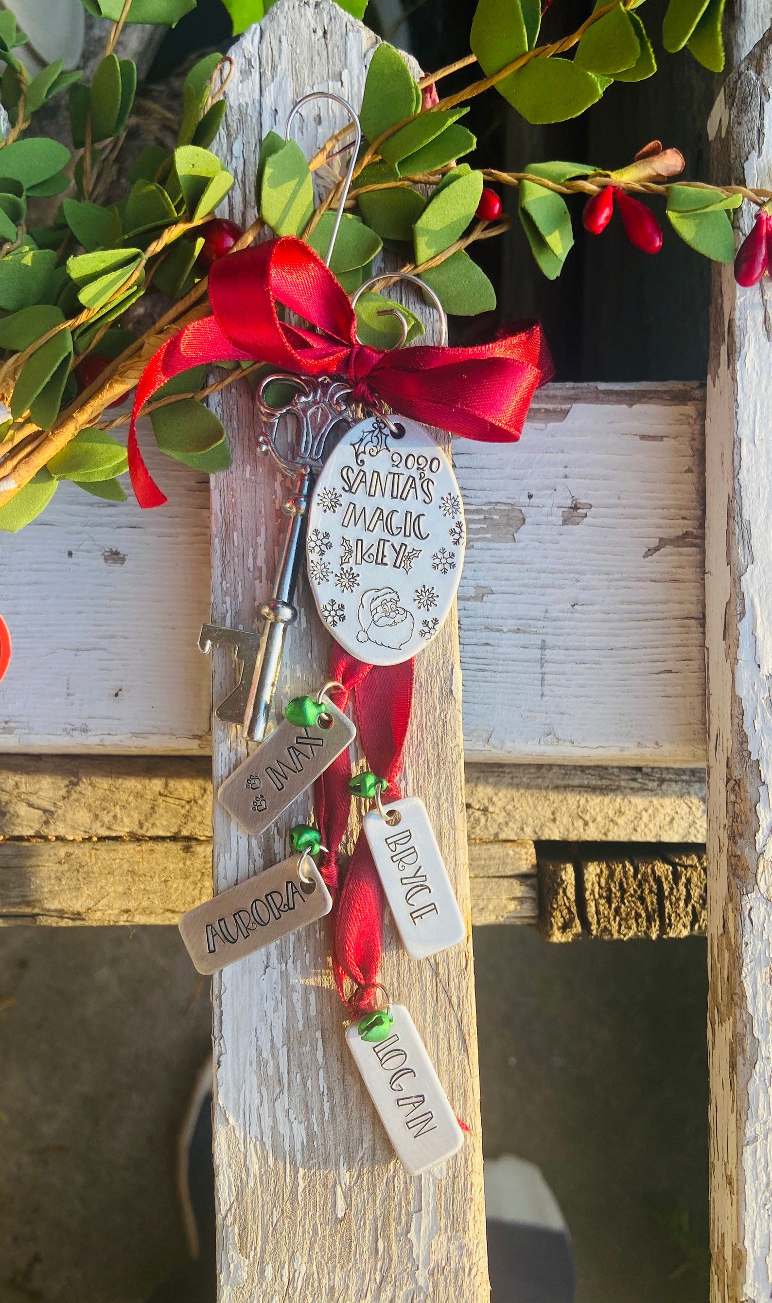 Santas Magic Key Ornament Personalized Magic Santa Key 2023 - Etsy