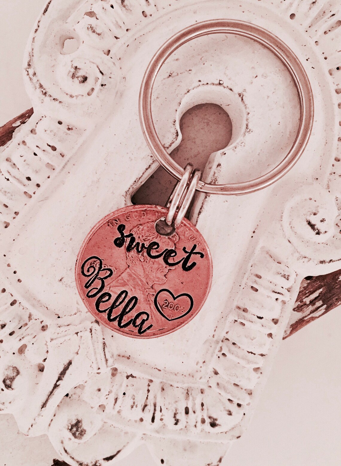Sweet 16 Key Ring • Penny • Personalized Penny • Penny Key Ring • New ...