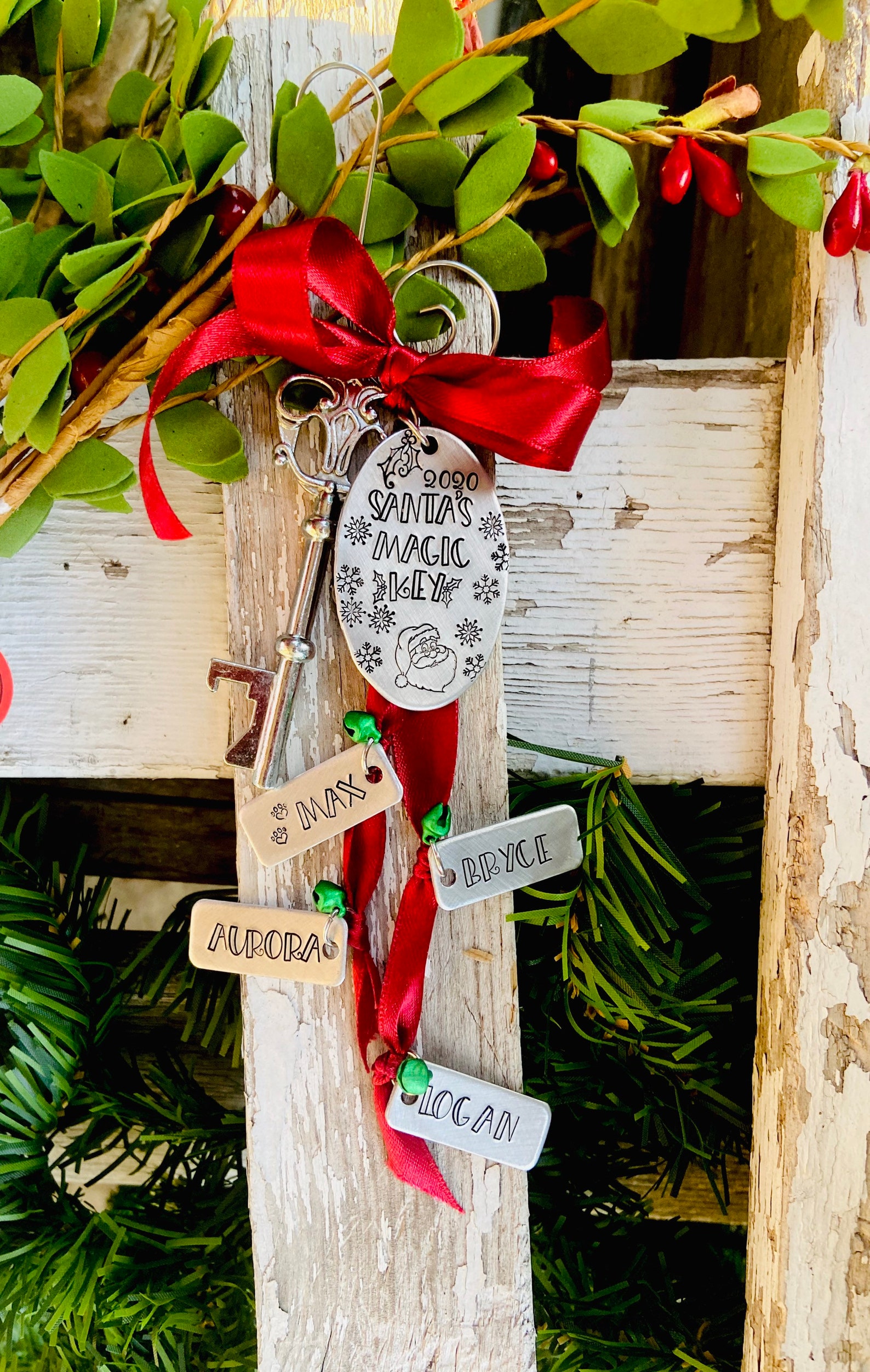 Santas Magic Key Ornament Personalized Magic Santa Key 2023 - Etsy
