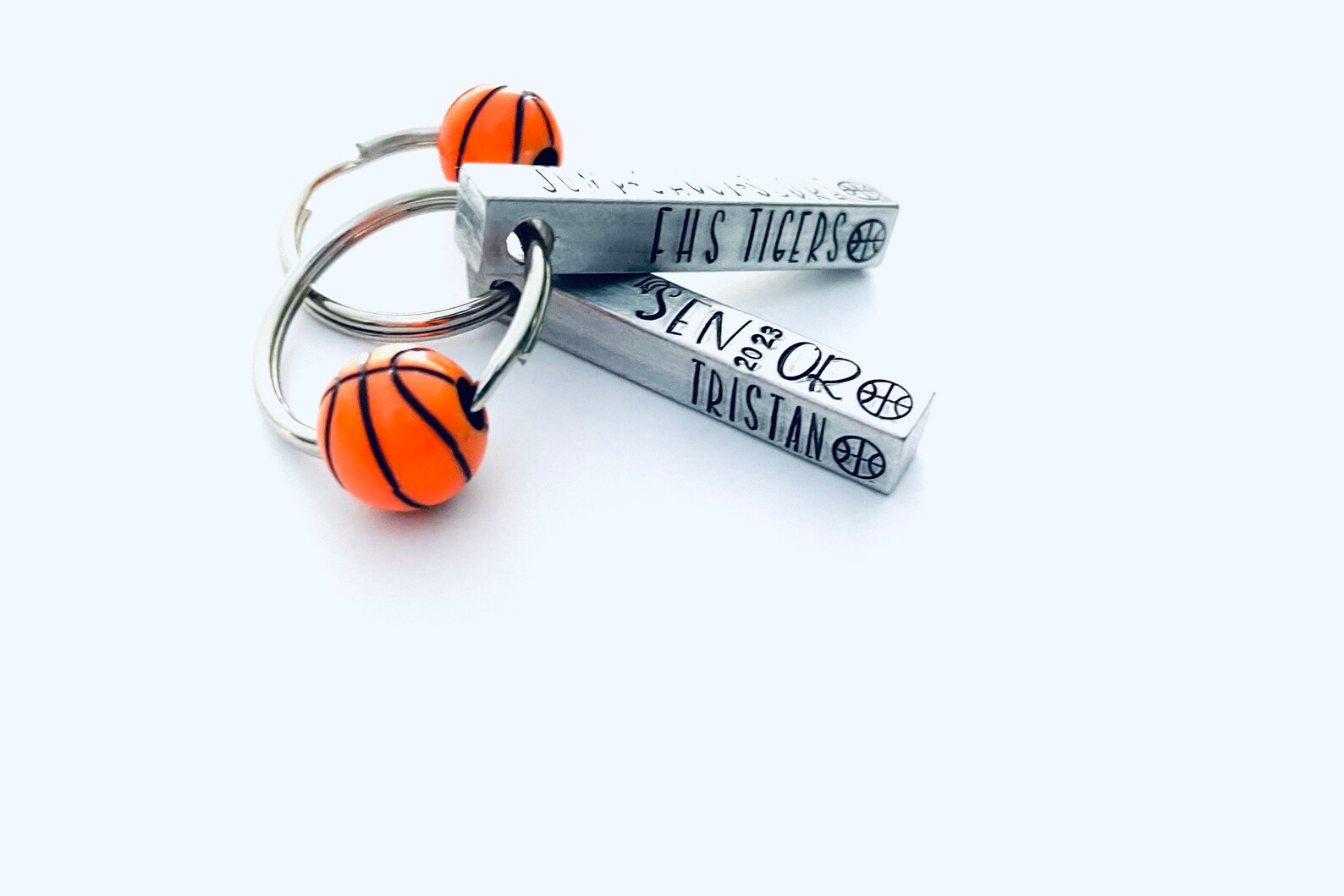 Personalized Senior Basketball Key Chain Senior 2026 Basketball Gift ...