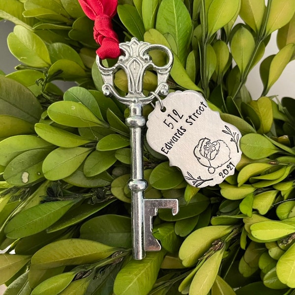 Skeleton Key Ornament - Etsy