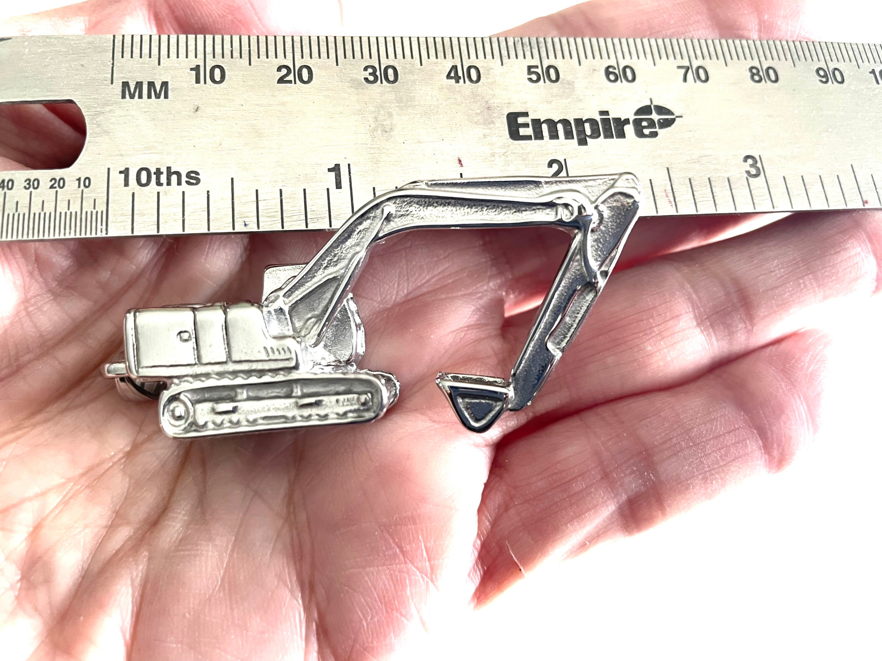 Excavator Urn Bulldozer Cremation Key Chain Personalized Heavy - Etsy