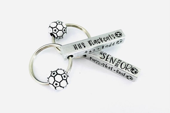 Personalized Soccer Senior Key Chain Senior 2023 Soccer Gift - Etsy
