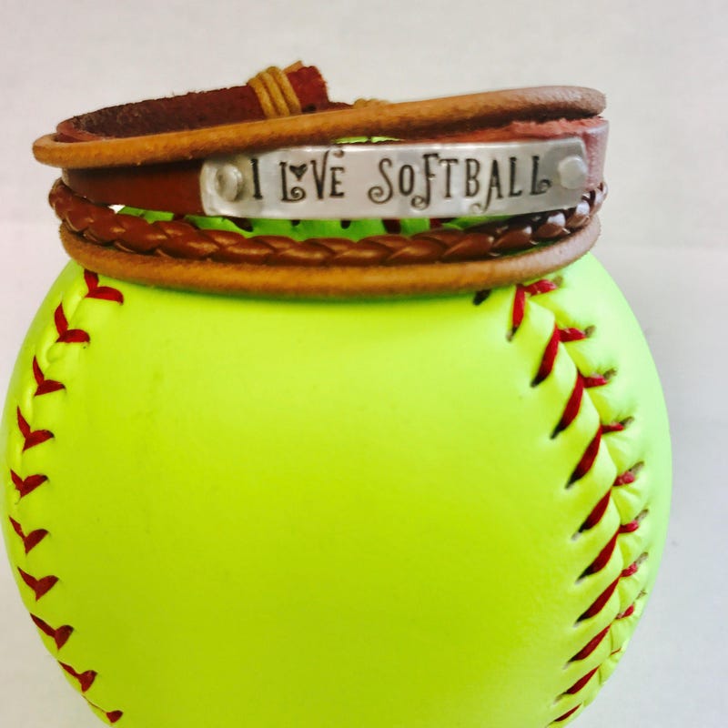 Softball Bracelets - Etsy