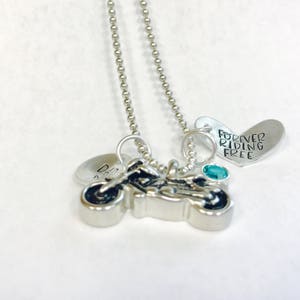 Cremation • Fallen Rider • Urn Necklace Motorcycle Urn • Ashes ...