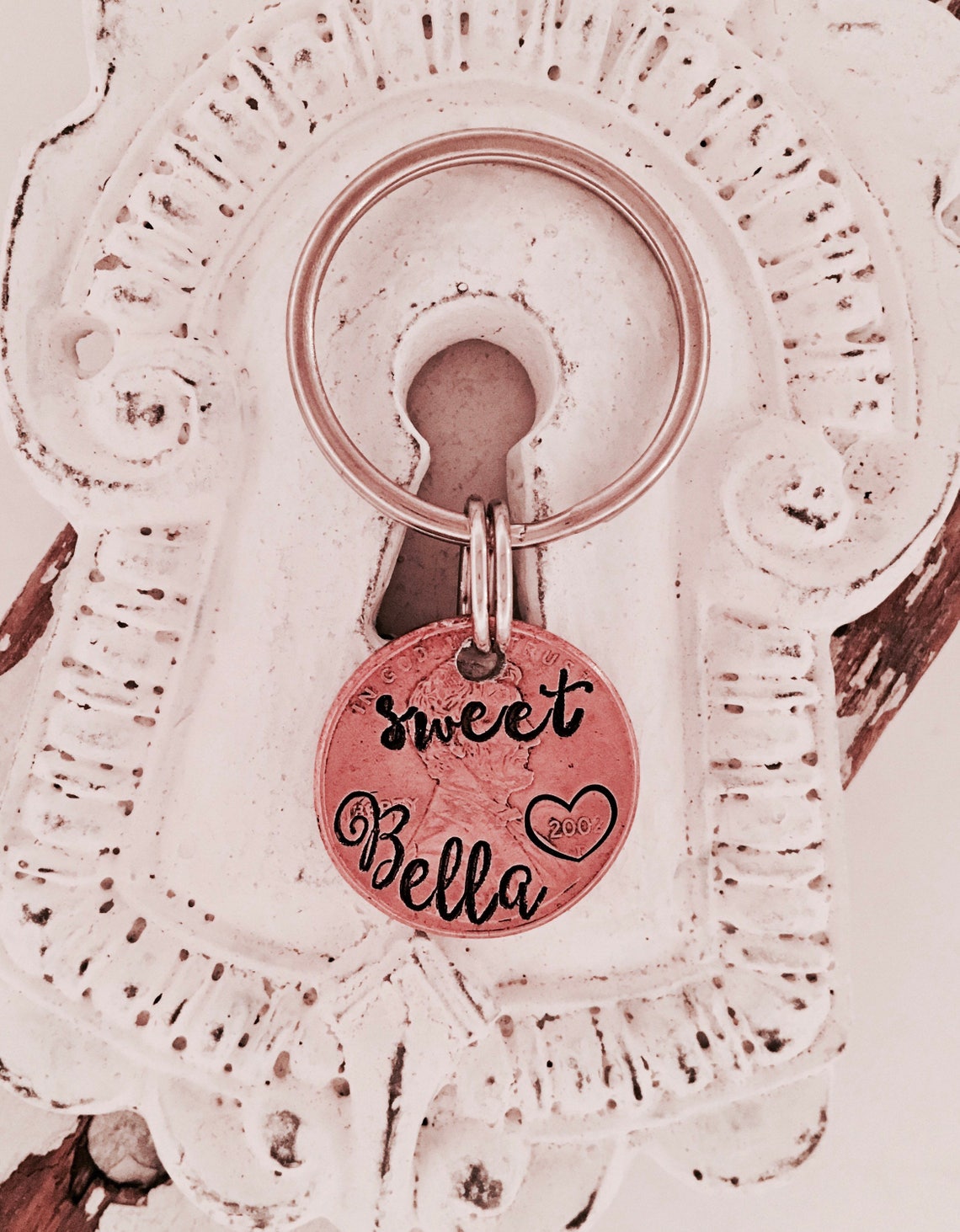 Sweet 16 Key Ring • Penny • Personalized Penny • Penny Key Ring • New ...