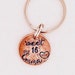 Sweet 16 Key Ring • Penny • Personalized Penny • Penny Key Ring • New ...