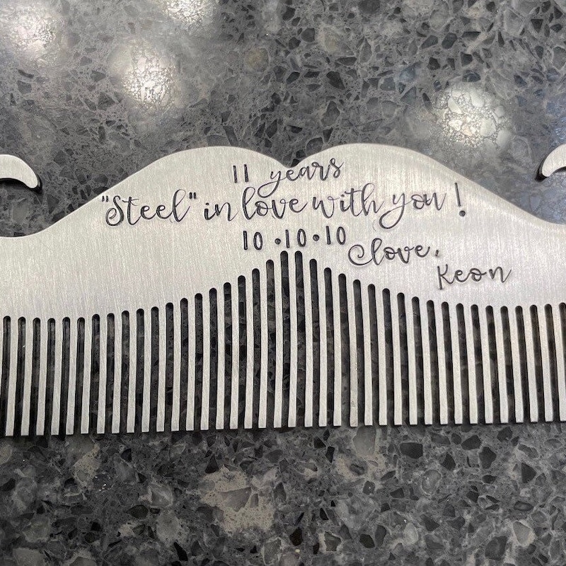 Personalized Comb Black - Etsy