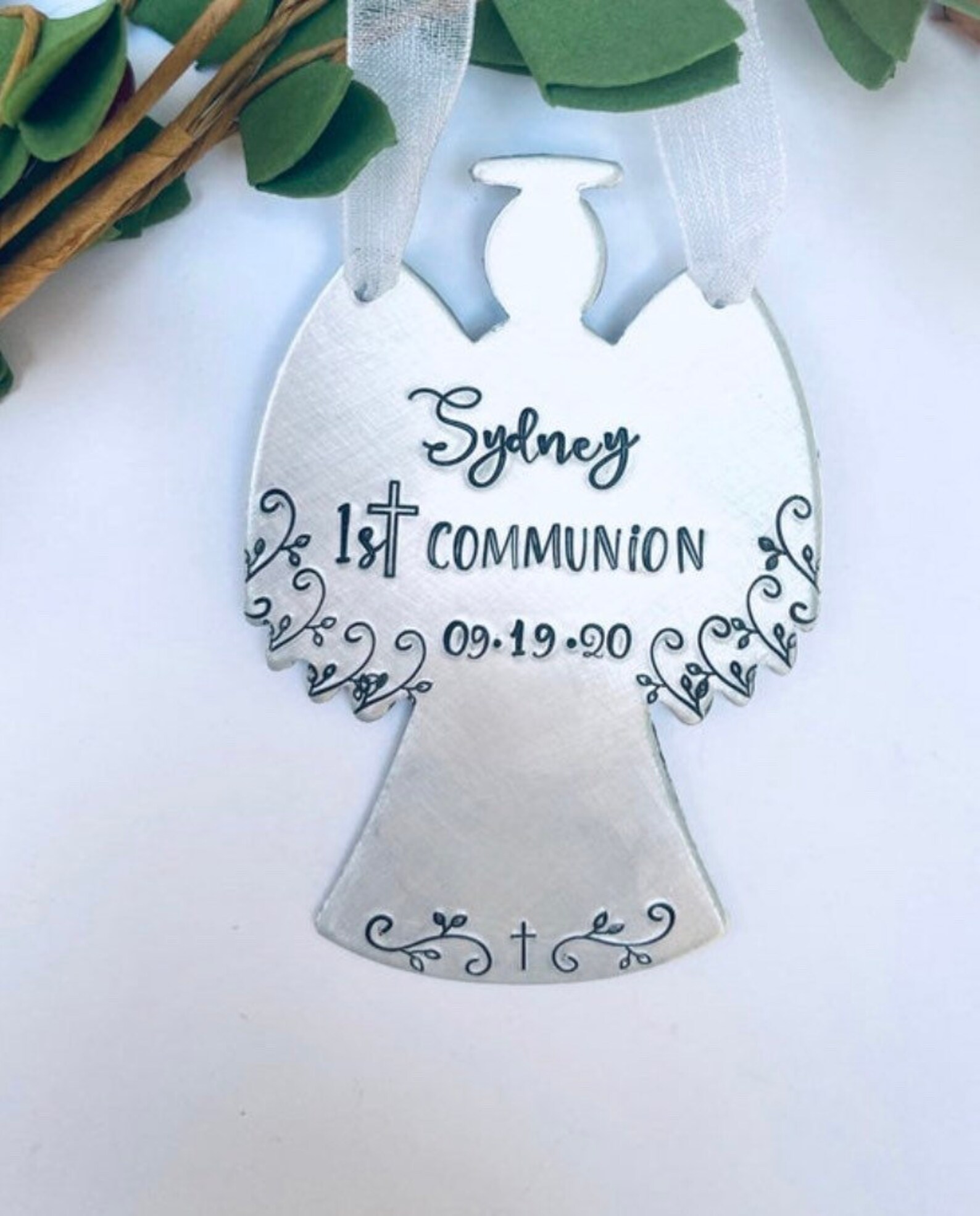 First Communion Gift Personalized First Communion Ornament - Etsy