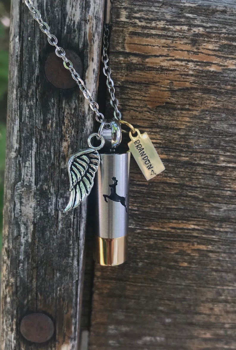 Bullet urn cremation hunter's ashes memorial keepsake urn | Etsy