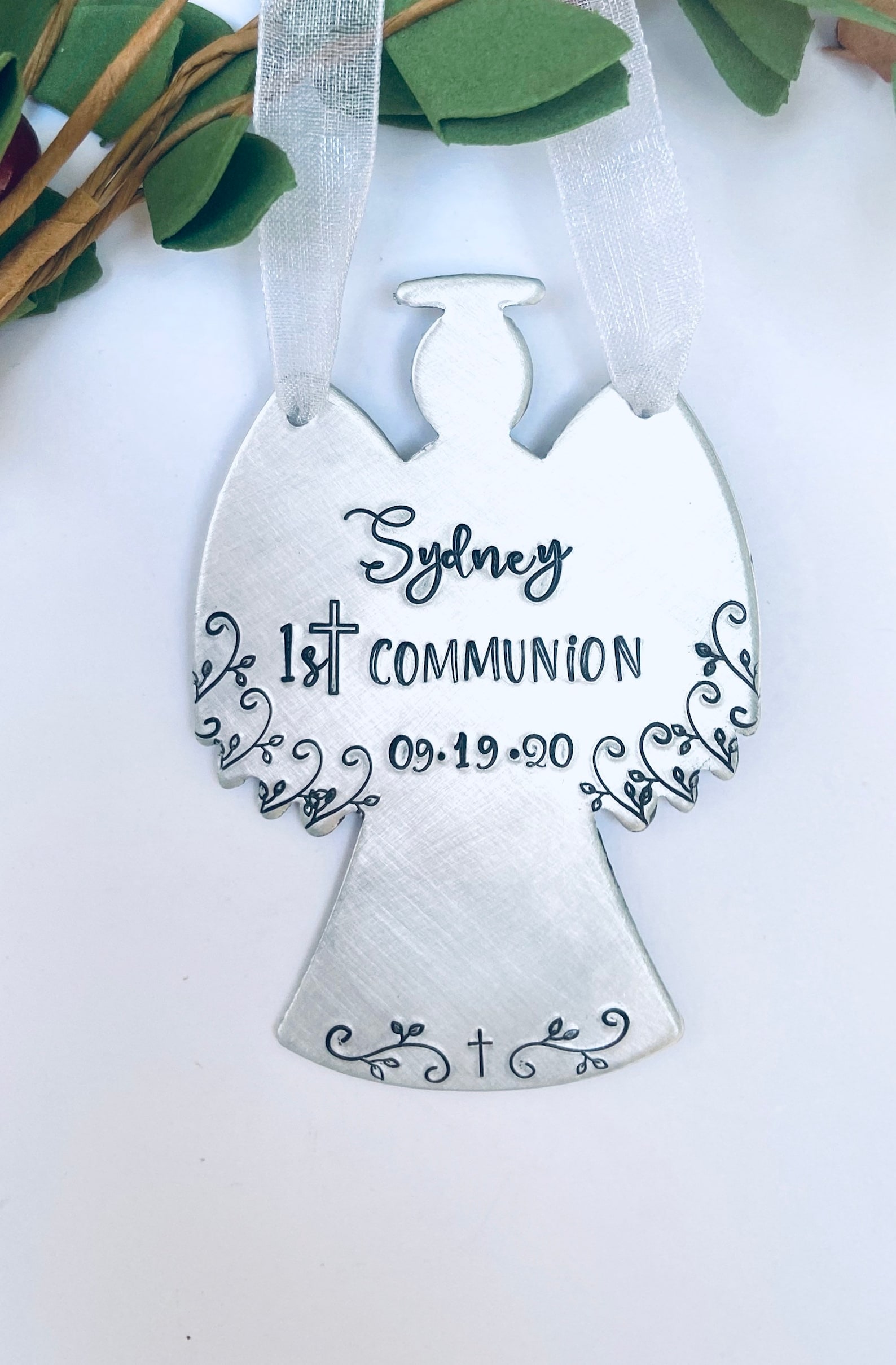 First Communion Gift Personalized First Communion Ornament - Etsy