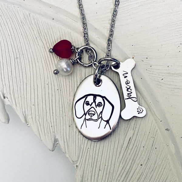 Beagle Necklace - Etsy
