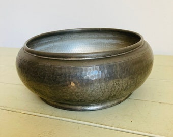 Pewter Planter - Etsy