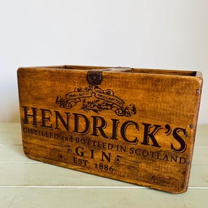 Lovely Rustic Wooden Storage Box - Etsy