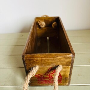 Lovely Rustic Wooden Storage Box - Etsy