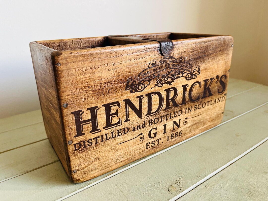 Lovely Rustic Wooden Storage Box - Etsy