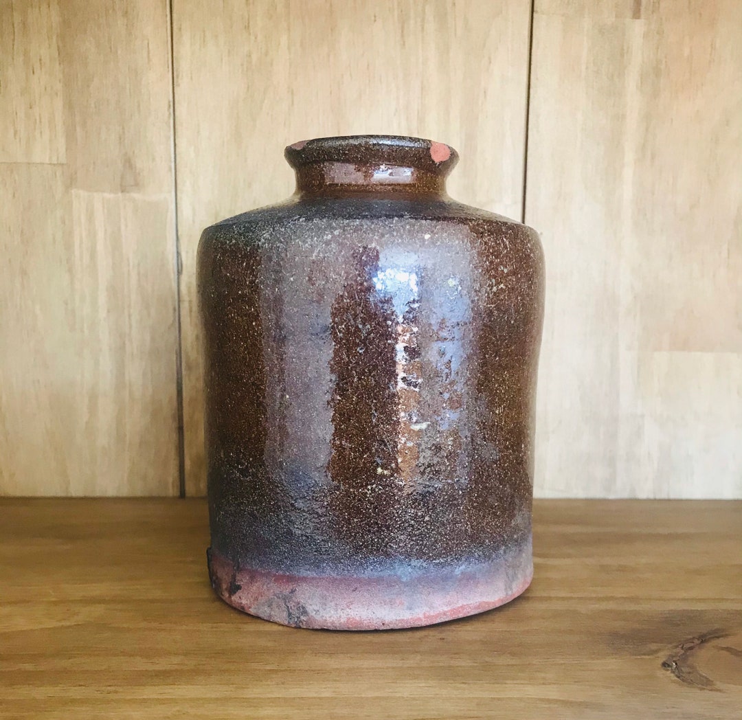Lovely Vintage Salt Glazed Stoneware Bottle - Etsy
