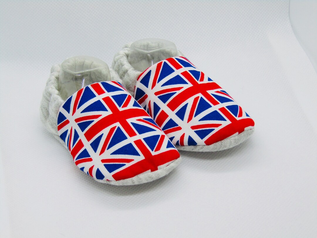 Union Jack Baby Booties Cute, Unique Perfect Gift - Etsy