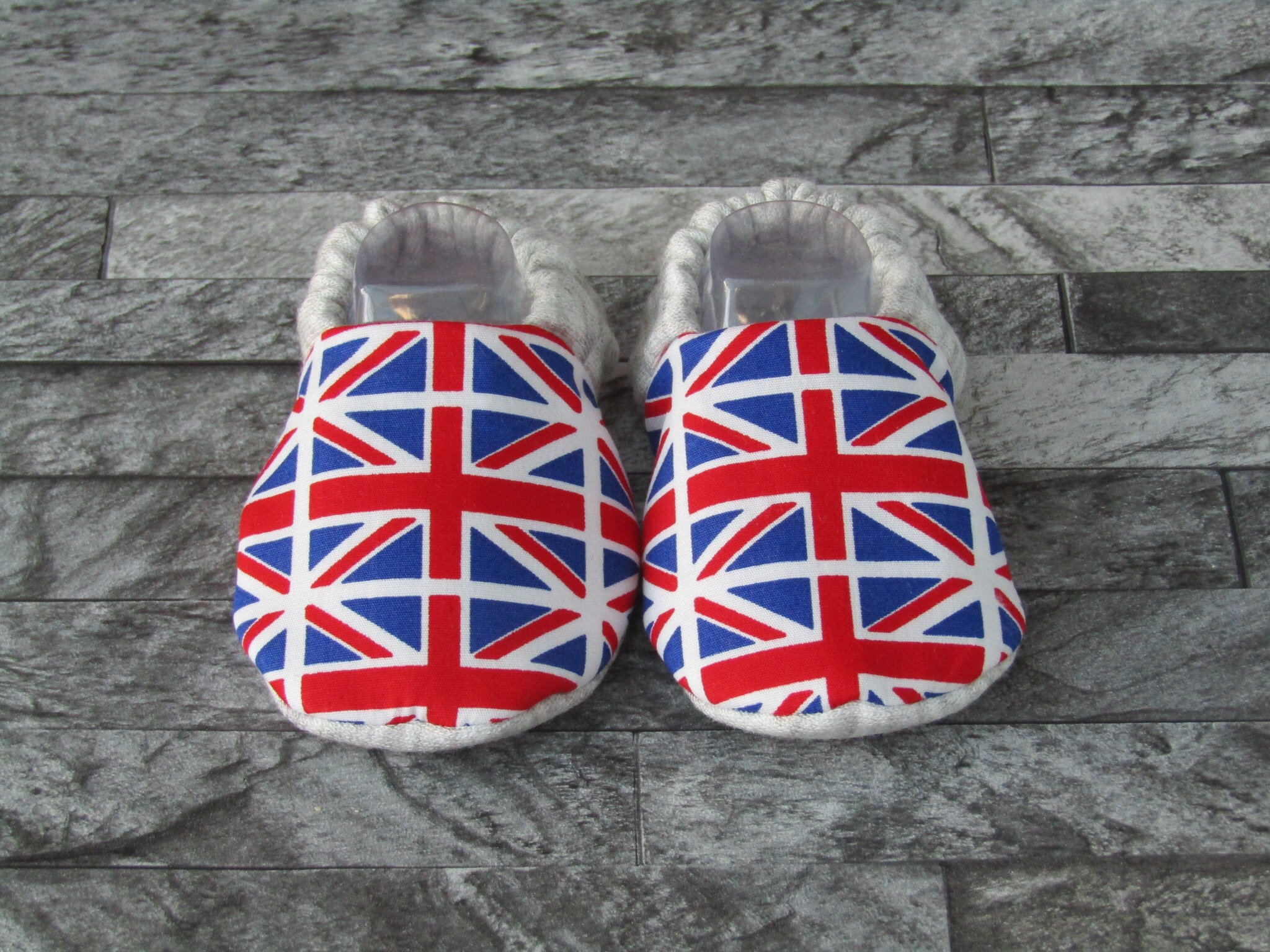 Union Jack Baby Booties Cute Unique Perfect Gift | Etsy
