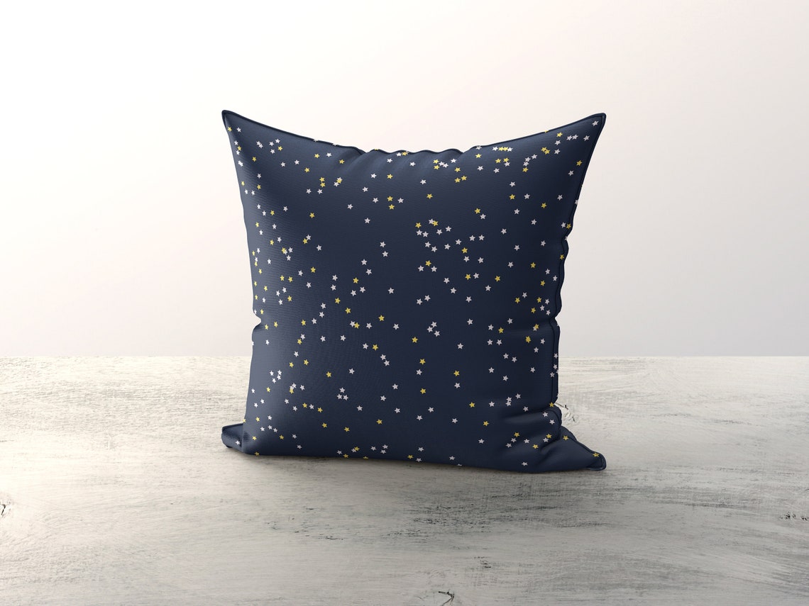 Blue Stars Digital Paper, 12 X 12, Solid Color, Navy Stars Digital ...