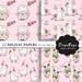 Llama Digital Paper Alpaca Digital Paper Llama Patterns - Etsy