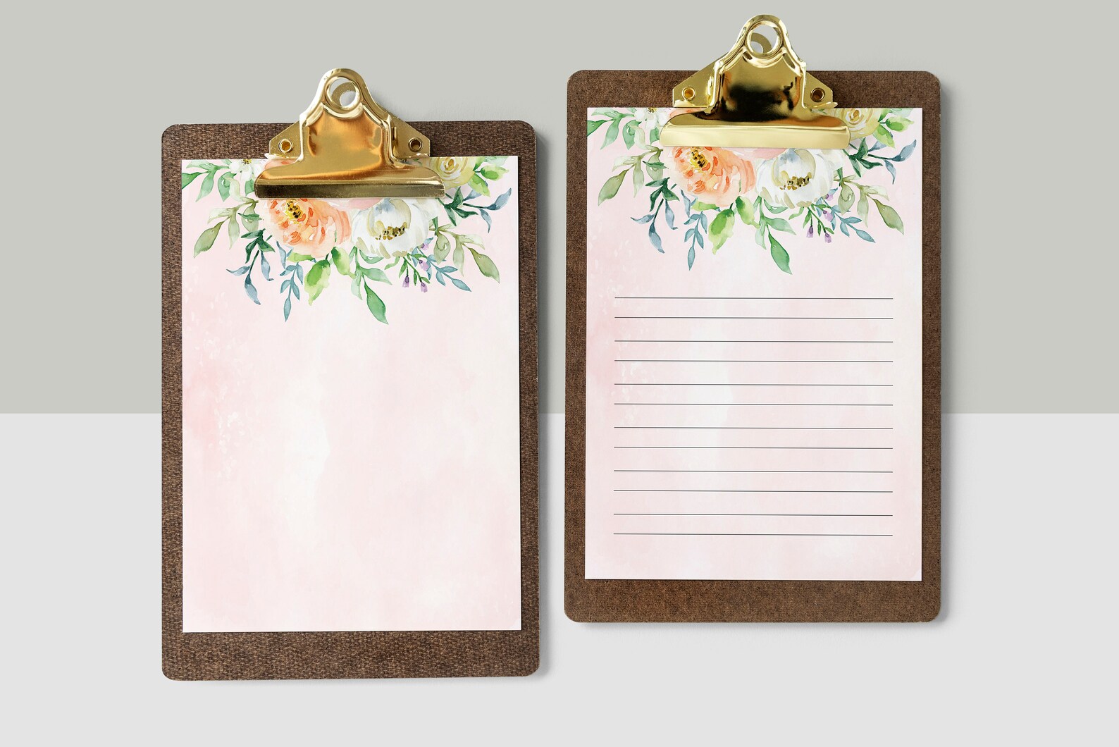 Pink Writing Paper, Pink Floral Letter Paper, Floral Stationery, Roses ...