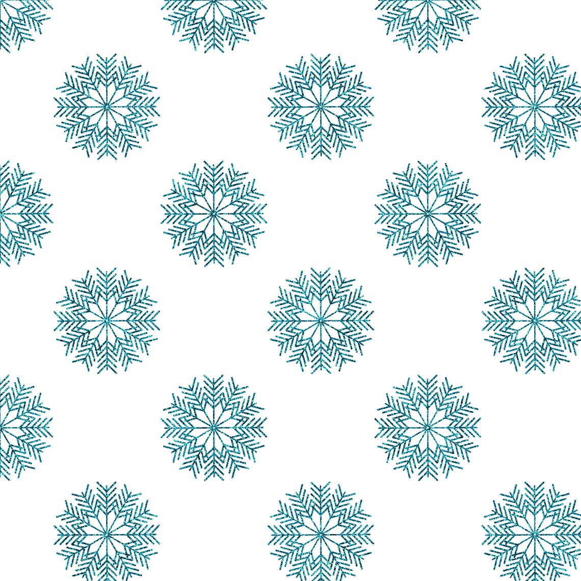 Blue Glitter Snowflakes Digital Paper: Christmas Scrapbook (digital ...