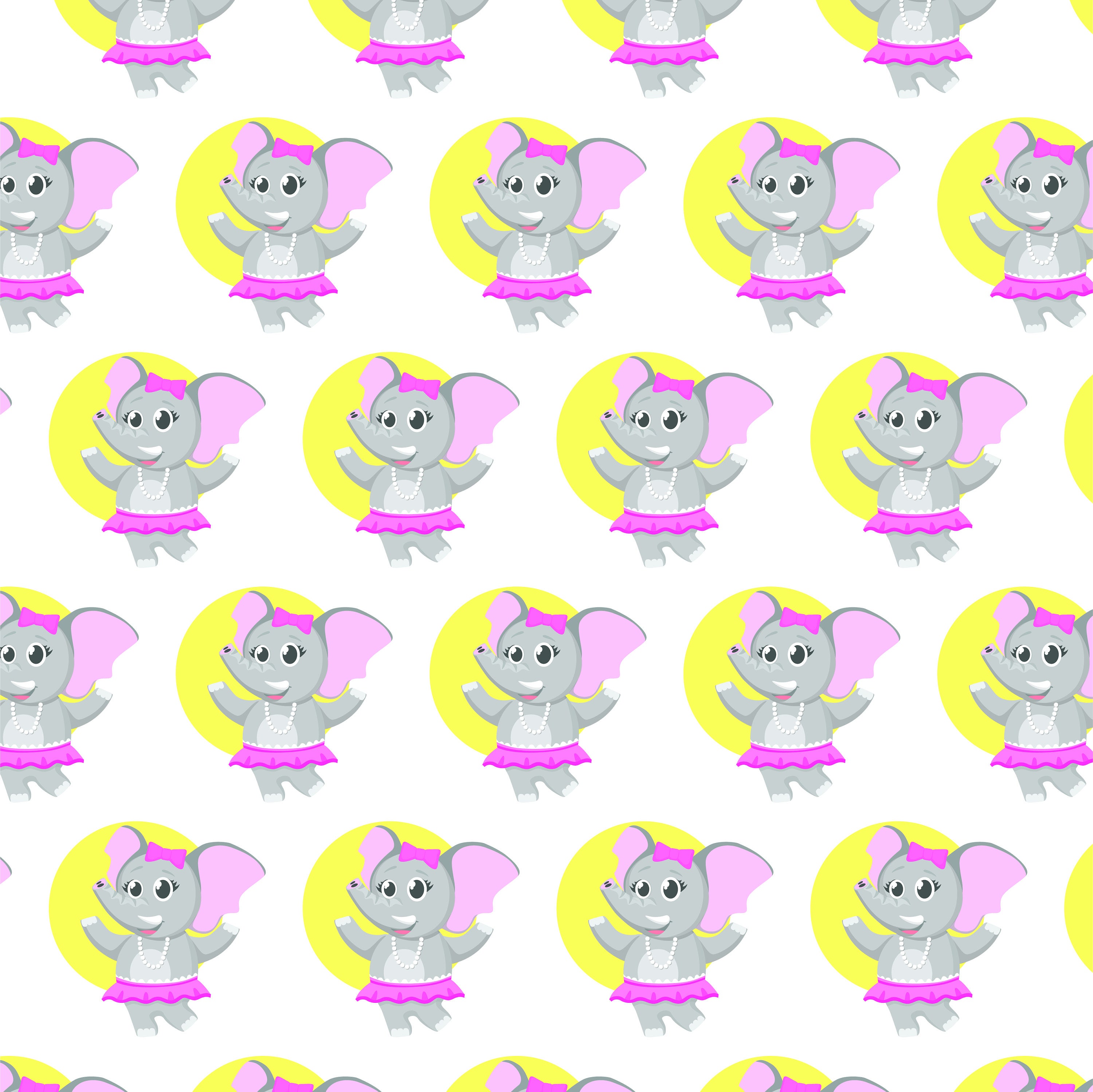 Baby Elephant Digital Paper, Baby Elephant Background, Baby Animal ...