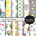 Baby Elephant Digital Paper, Baby Elephant Background, Baby Animal ...