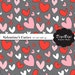 Valentines Digital Paper, Cute Puppies Digital Paper, Seamless ...