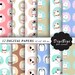 Kids Digital Paper, Cute Animals Paper, Cartoon Digital Paper, Animals ...