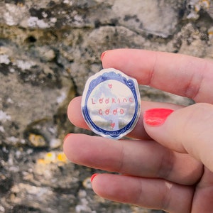 Looking Good Mirror Sticker, Hydroflask Sticker - Etsy