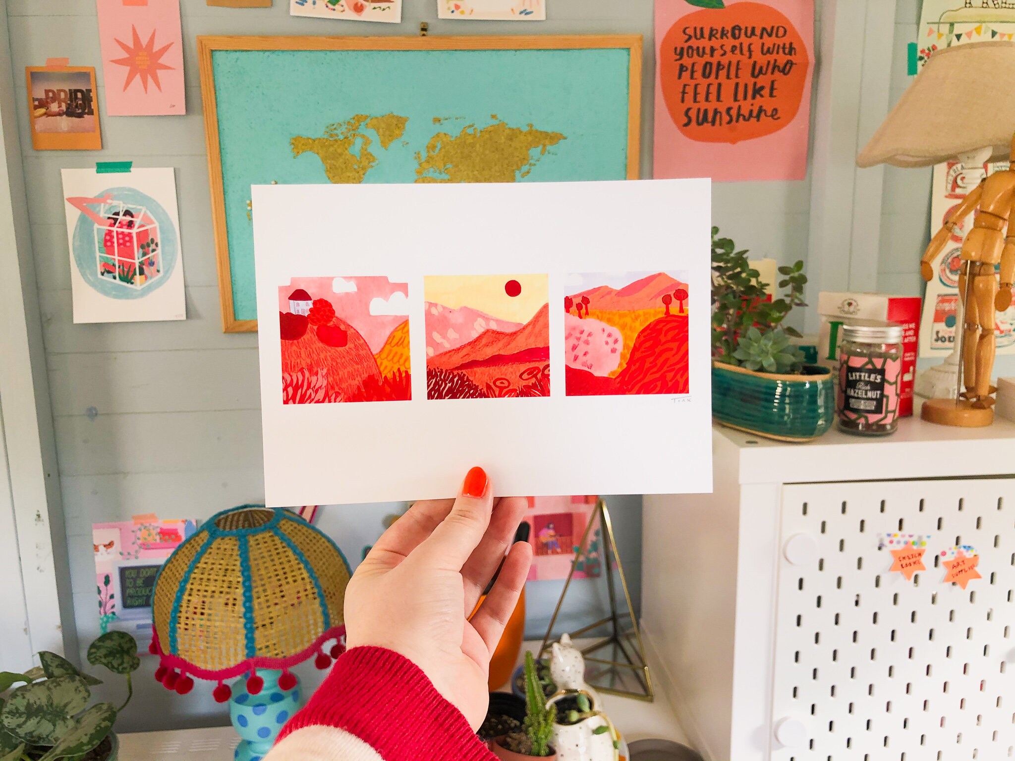 Landscape Trio Art Print Landscape Wall Art Landscape | Etsy