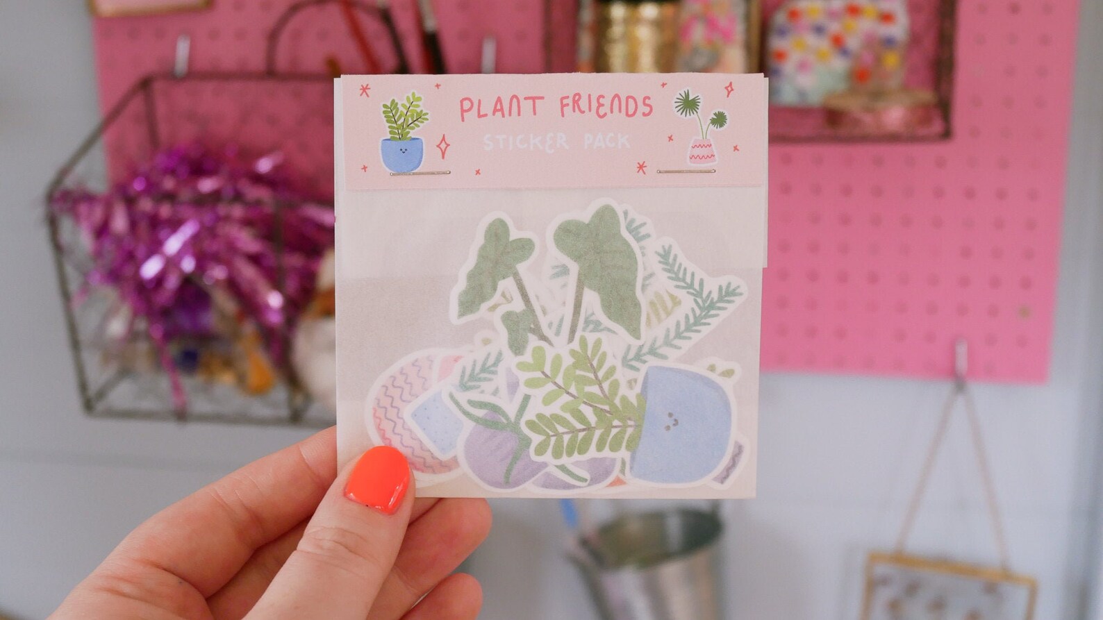 House Plants Sticker Pack Matte Vinyl Sticker Pack | Etsy