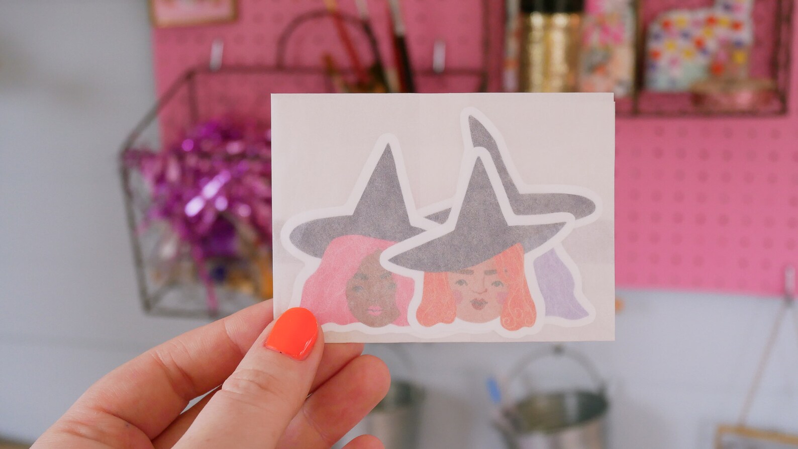 Moody Witches Sticker Pack Witch Sticker Set Magic Stickers - Etsy